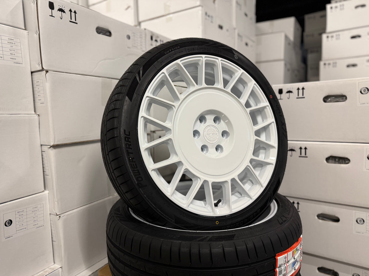 20" Aluwerks Aero RS NEW Transit MK9-2024 style wheels Motorsport Whit ...