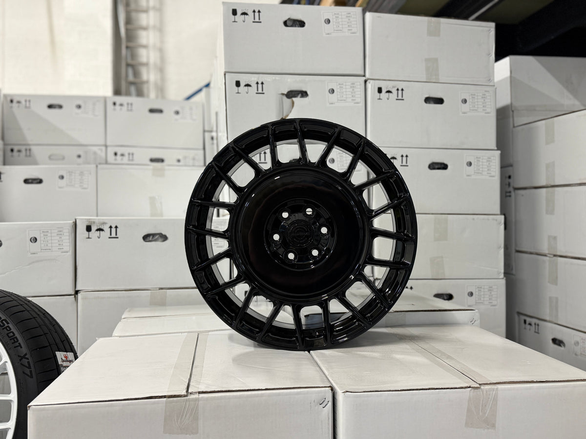 20" Aluwerks Aero RS NEW Transit MK9-2024 style wheels Gloss Black 6x1 ...