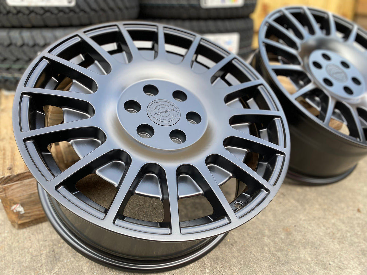 18" Aluwerks RST NEW Transit MK9-2024 style wheels Black 6x120 fits Tr ...