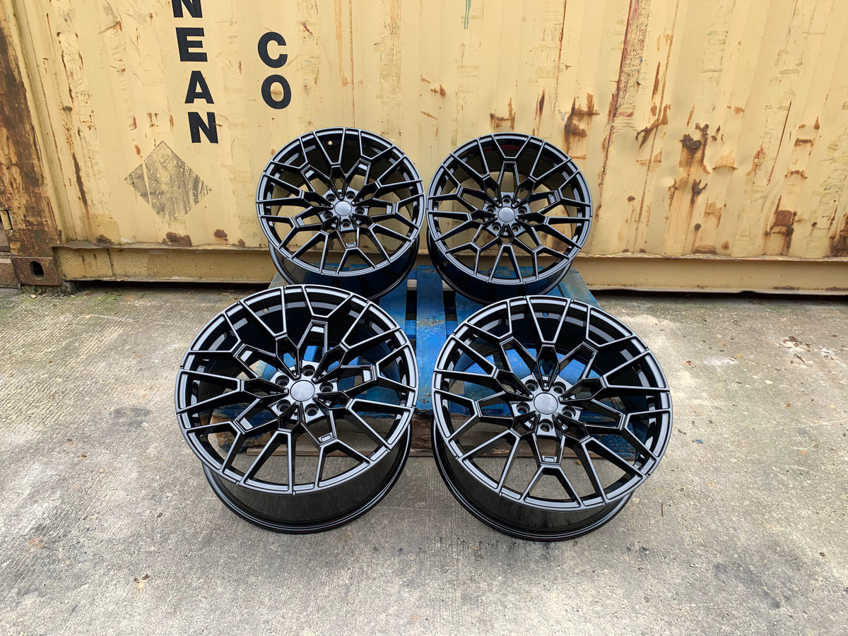 20" 827M G80 CS Sport Style Alloy Wheels Black G series BMW 3 4 5 Seri ...